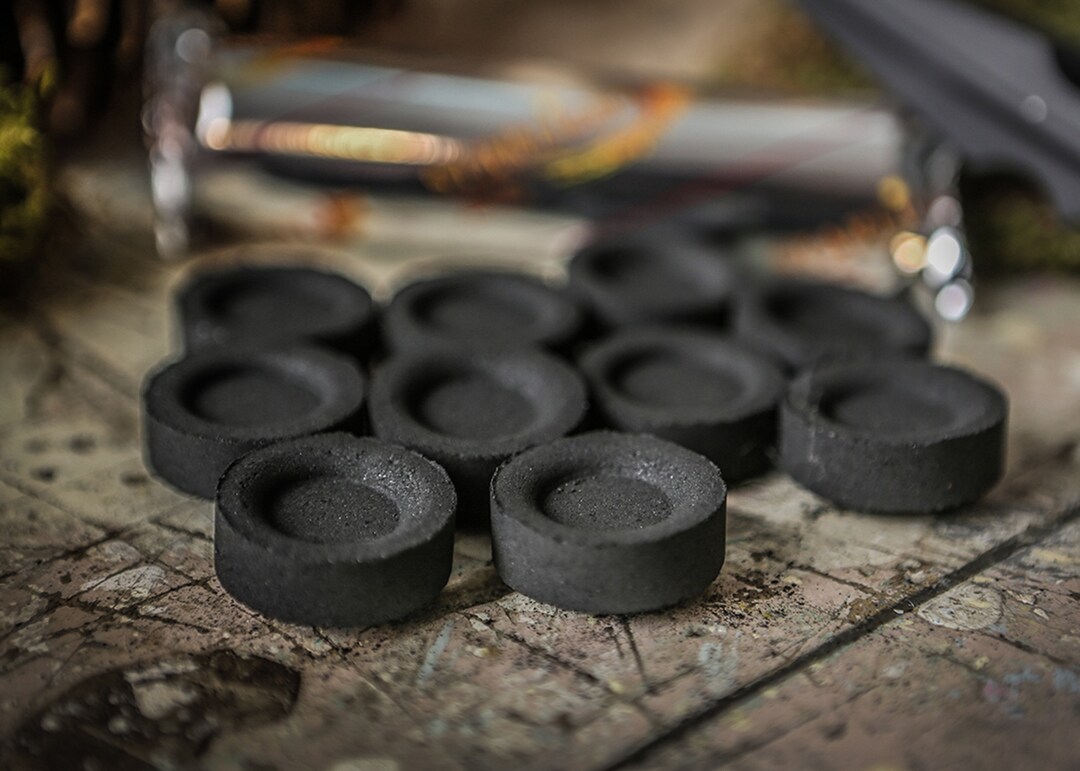 Quick Light Charcoal Disks (33mm): Resin & Incense Burning Tablets - Etsy
