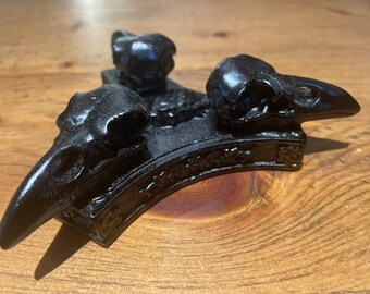 Crystal Ball Raven - Etsy