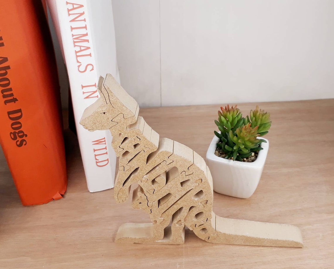 Kangaroo Gift Unique Friend Gift Trendy Birthday Australian - Etsy