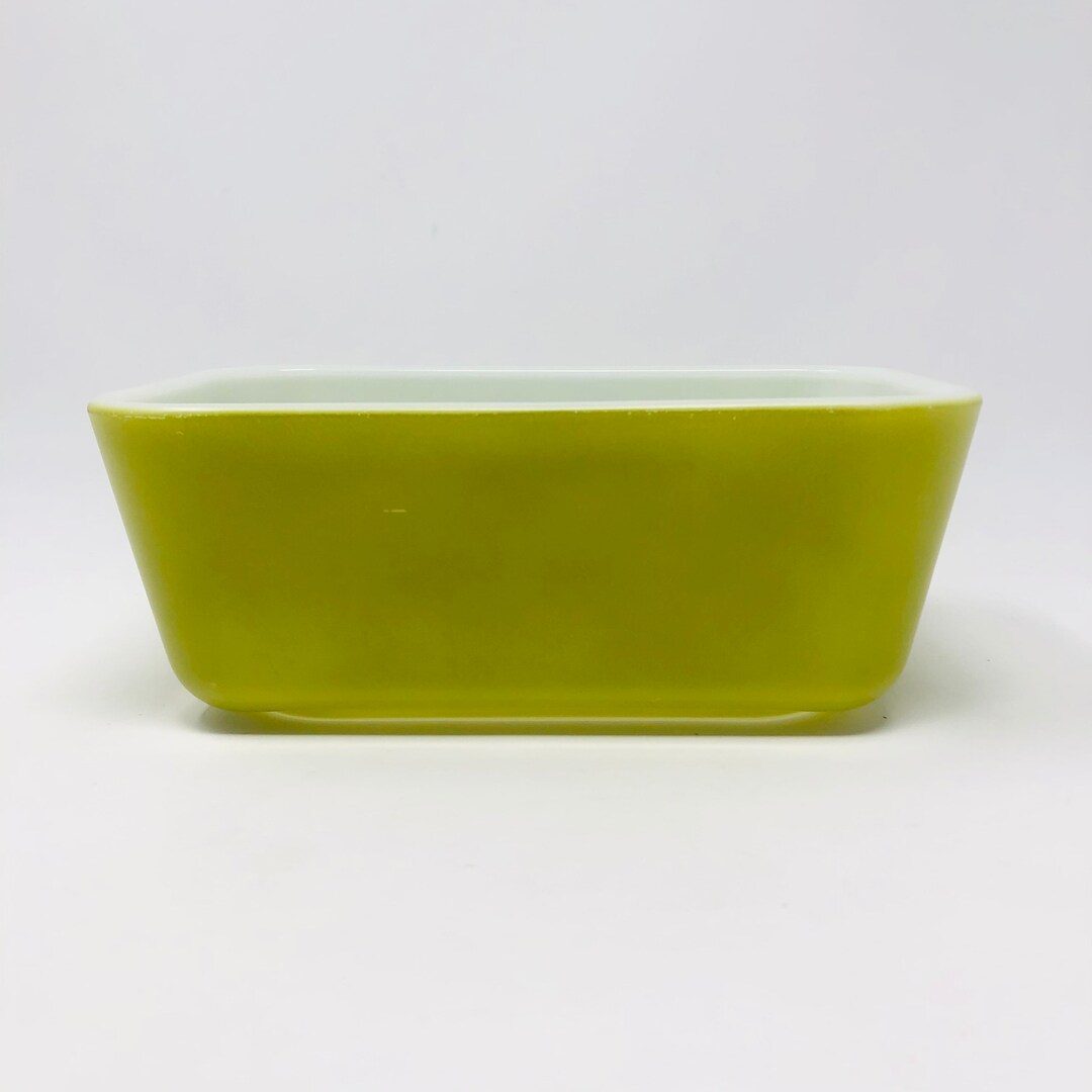 Vintage Pyrex Verde Green Refrigerator Dish Pyrex Green 502 - Etsy