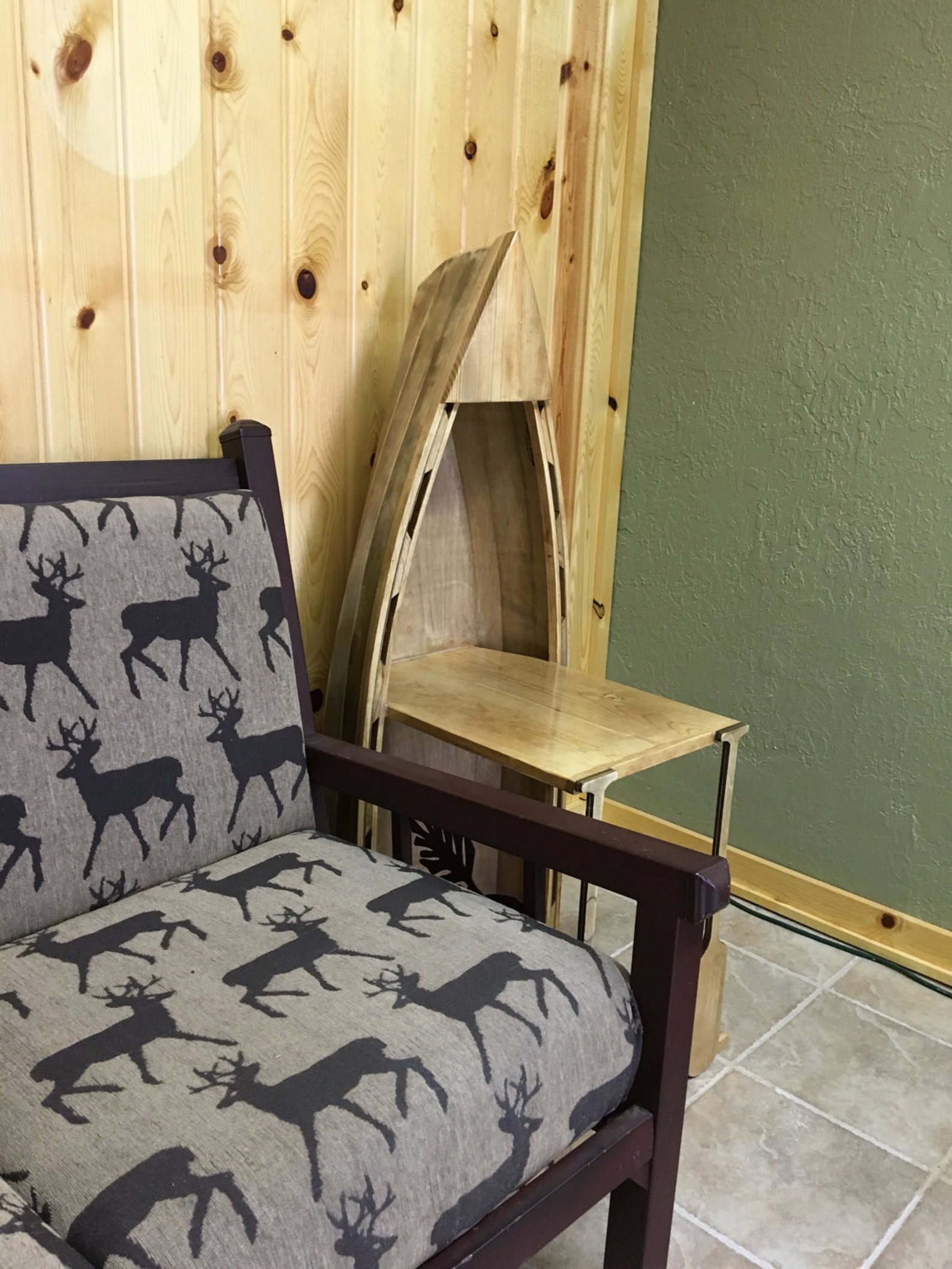 Canoe End Table - Etsy