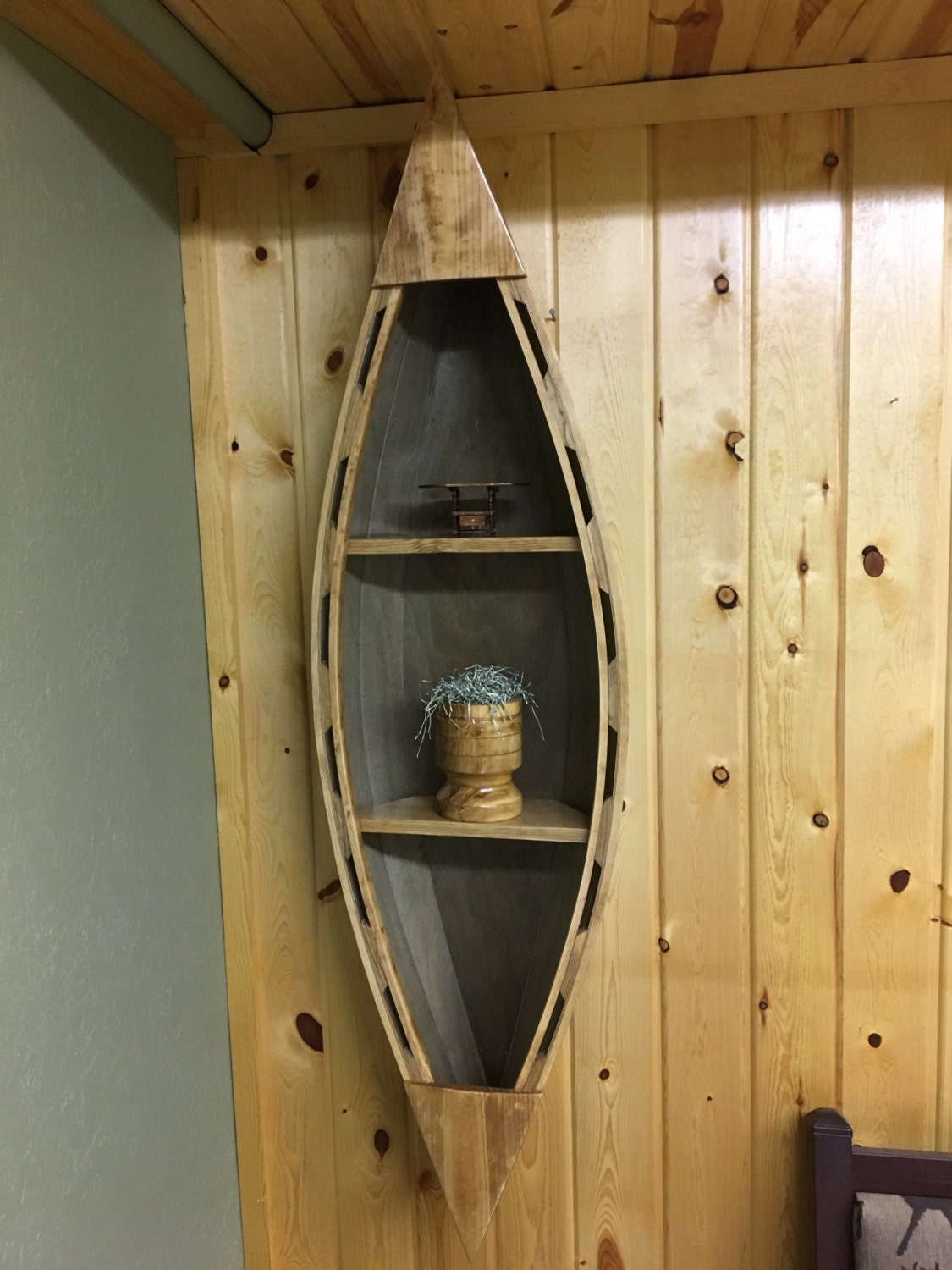 Vertical Canoe Shelf | Etsy