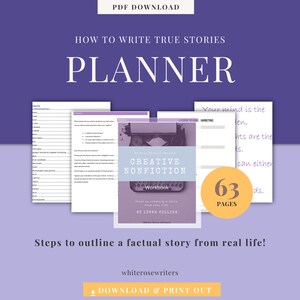 Nonfiction Book Template, Nonfiction Book Outline, Creative Writing ...