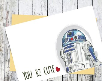 Geeky Valentine Card | Etsy