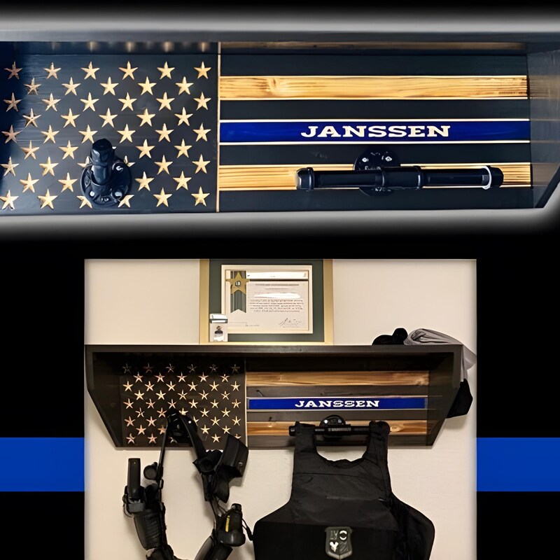 Police Gear Rack - Etsy