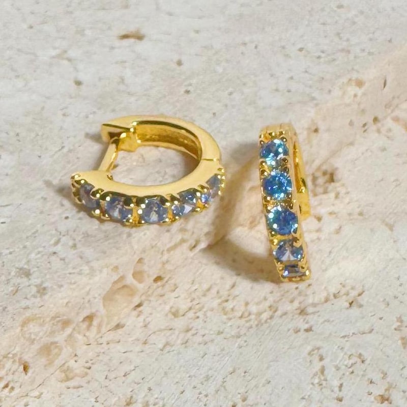 Gold December Earrings - Etsy