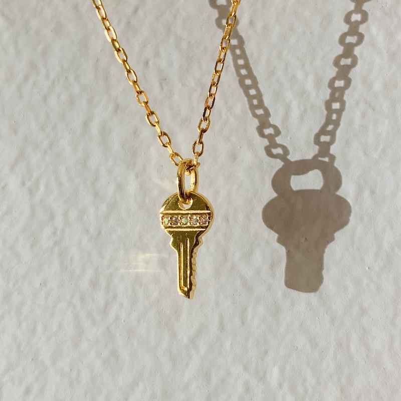 Key Necklace - Etsy