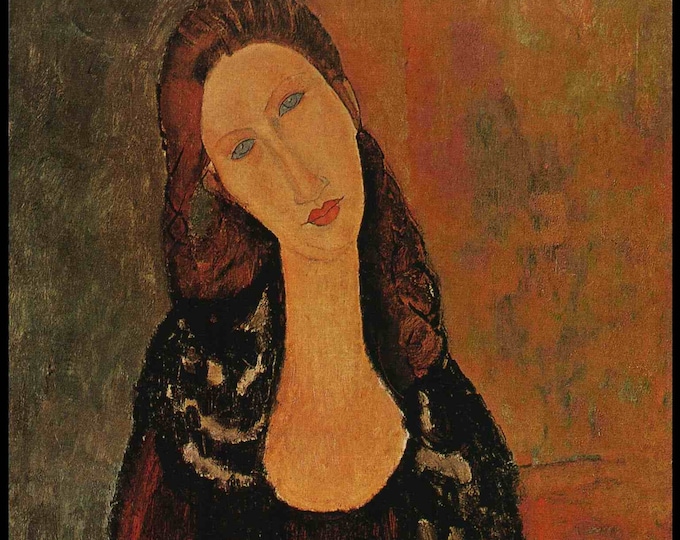 Modigliani Painting modigliani Print Amedeo Modigliani Home - Etsy Ireland