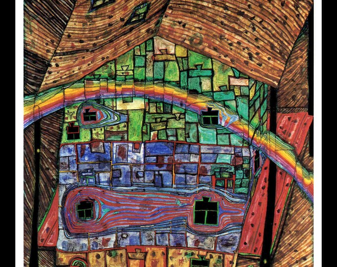 Hundertwasser, Hundertwasser Art, Expressionism, Hundertwasser Style ...