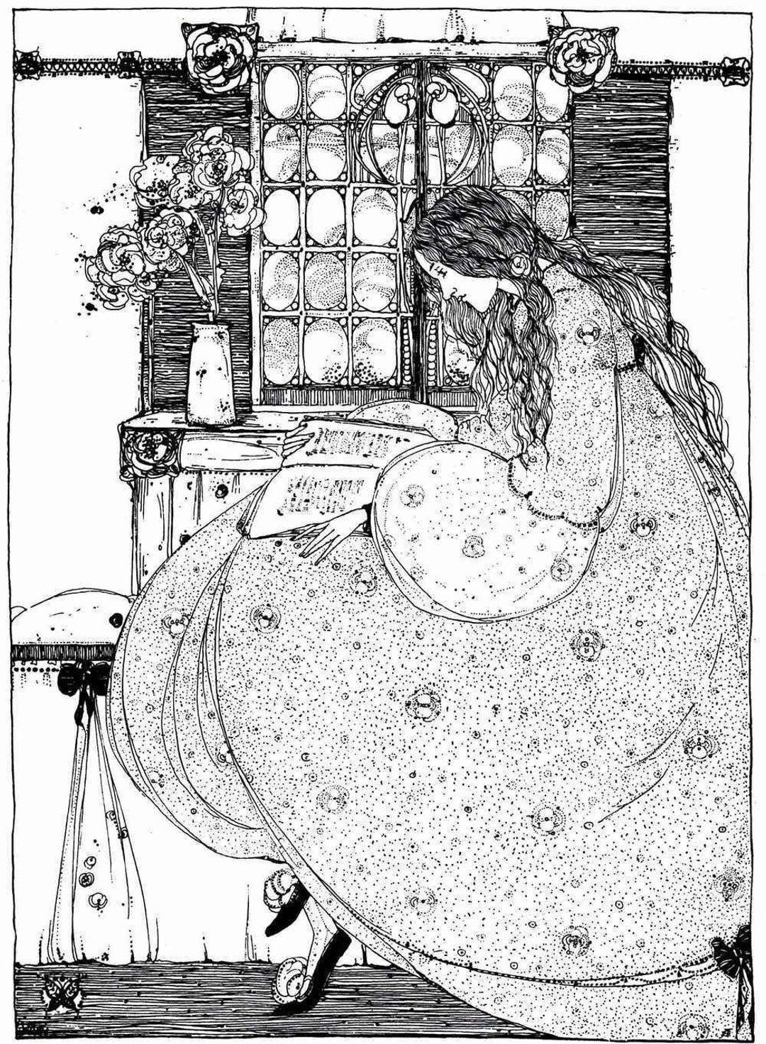 Jessi M. King, Art Nouveau, Art Nouveau Print, Illustration for "the ...