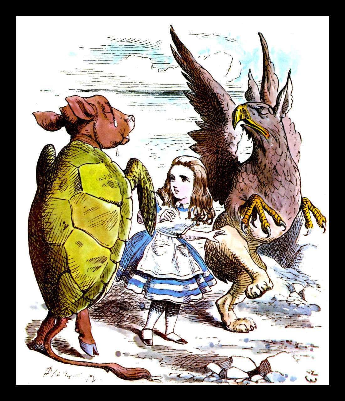 Mock Turtle Alice In Wonderland
