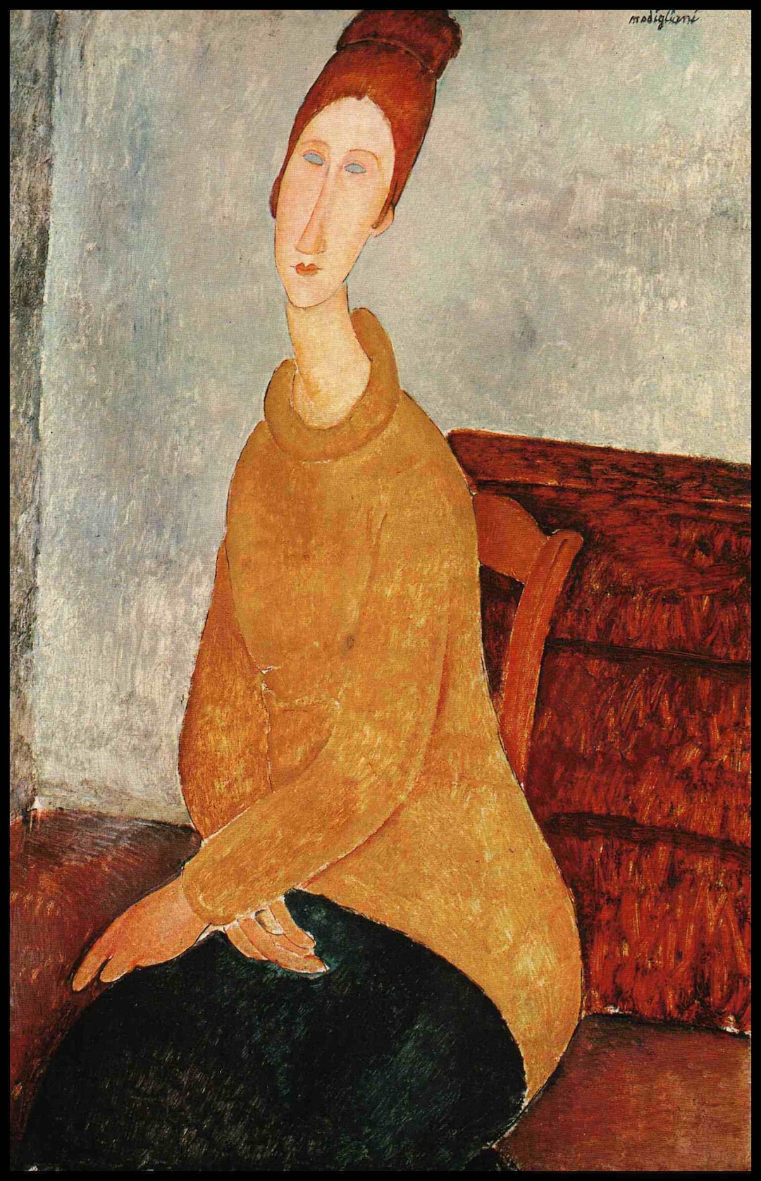 Modigliani Painting ,modigliani Print, Amedeo Modigliani, Home Decor ...