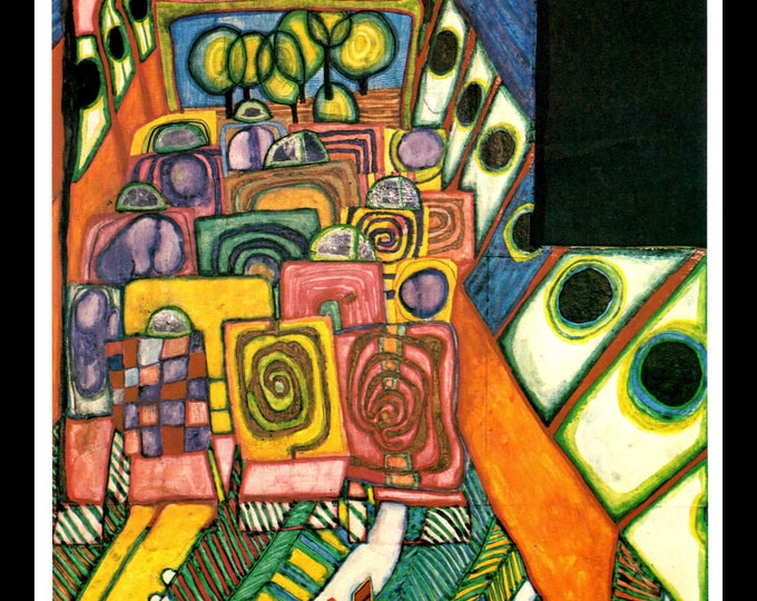 Hundertwasser, Hundertwasser Art, Expressionism, Hundertwasser Style ...