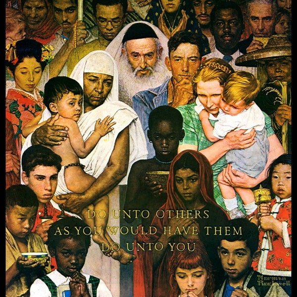 Rockwell Print - Etsy