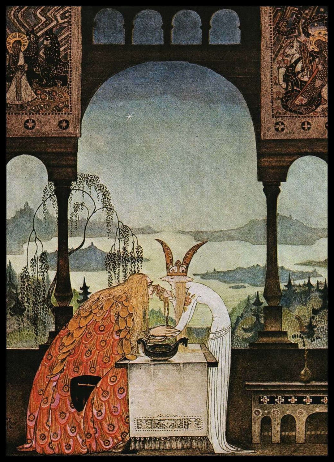 Kay Nielson Print, Fairy Tale Print, Folklore, Fantasy Wall Art ...