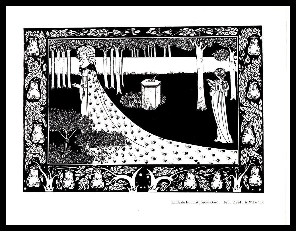 Aubrey Beardsley Print, Art Nouveau, Art Nouveau Print, Art Nouveau ...