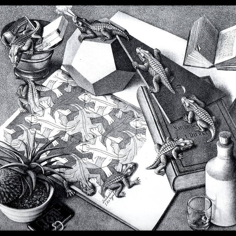 Mc Escher - Etsy