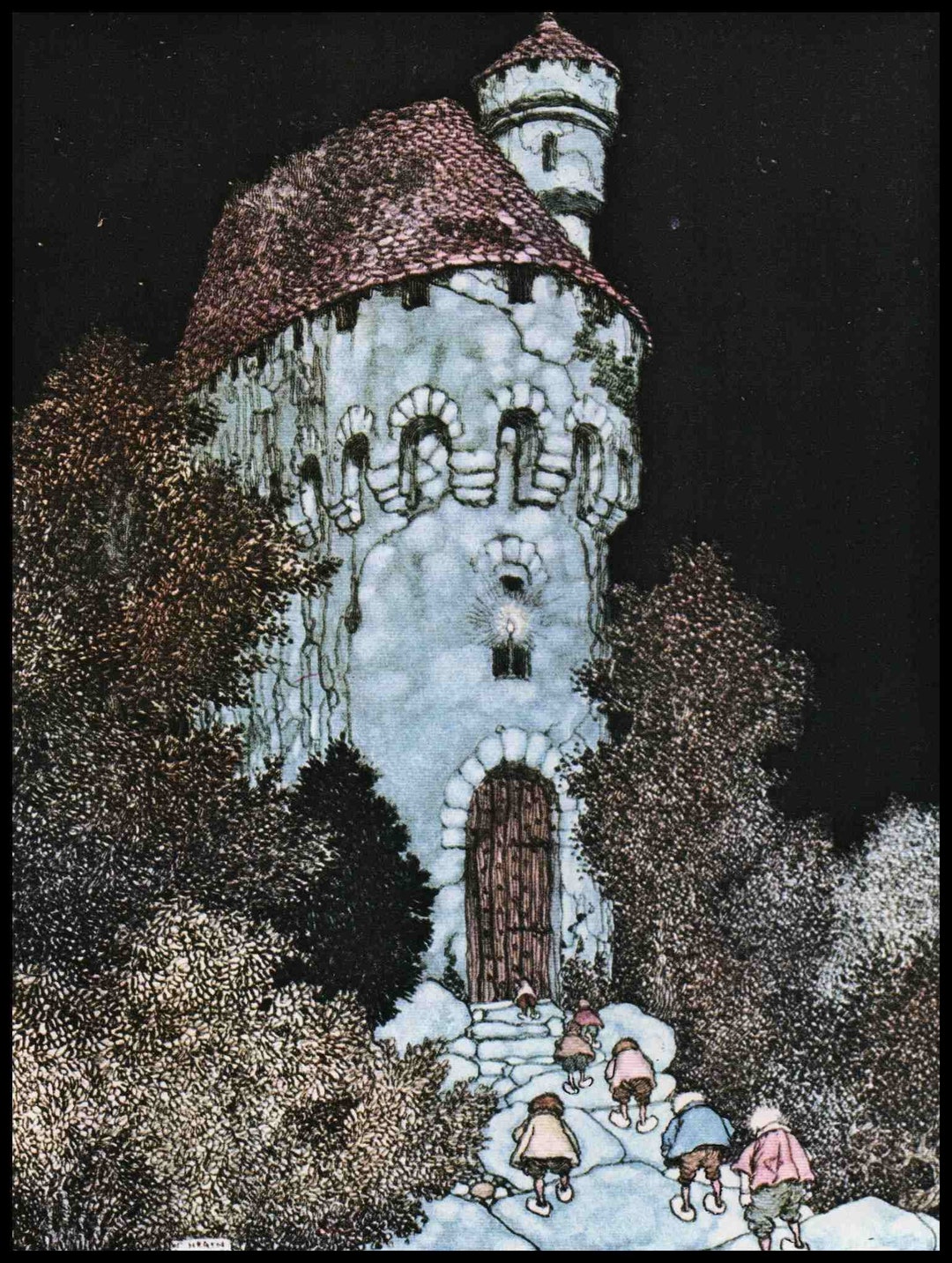 Charles Robinson Print, Fairy Tale Print, Folklore, Fantasy Wall Art ...