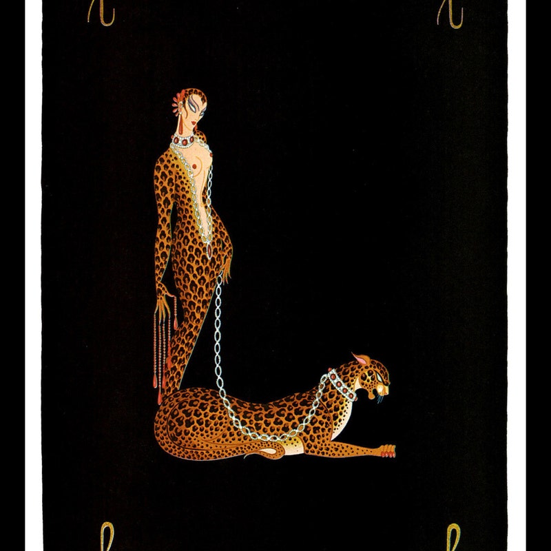 Erte Letter A - Etsy