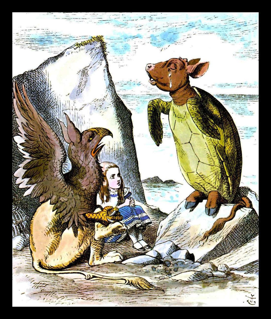 Mock Turtle Alice In Wonderland