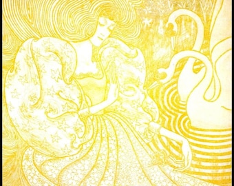 Prints Jan Toorop The Three Fiancees 1893 Reproduction Digital Print ...