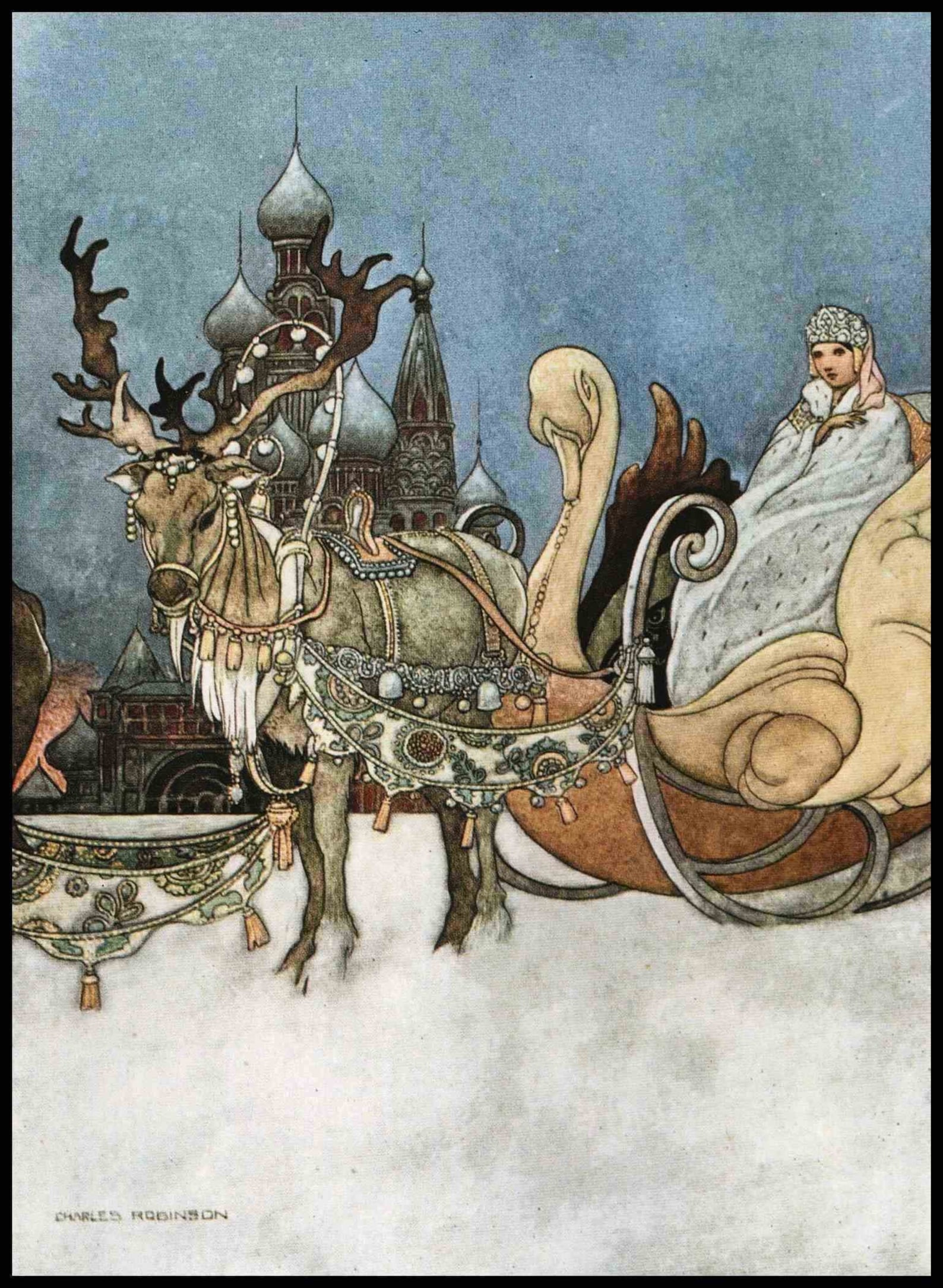 Charles Robinson Print, Fairy Tale Print, Folklore, Fantasy Wall Art ...