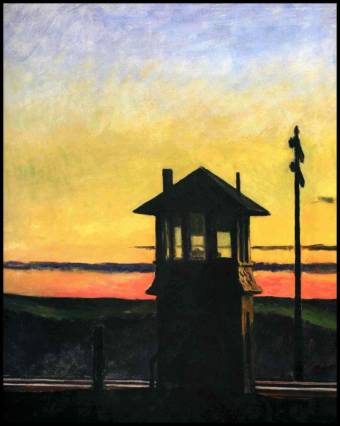 Edward Hopper, Edward Hopper Print, American Artist, Americana Print ...