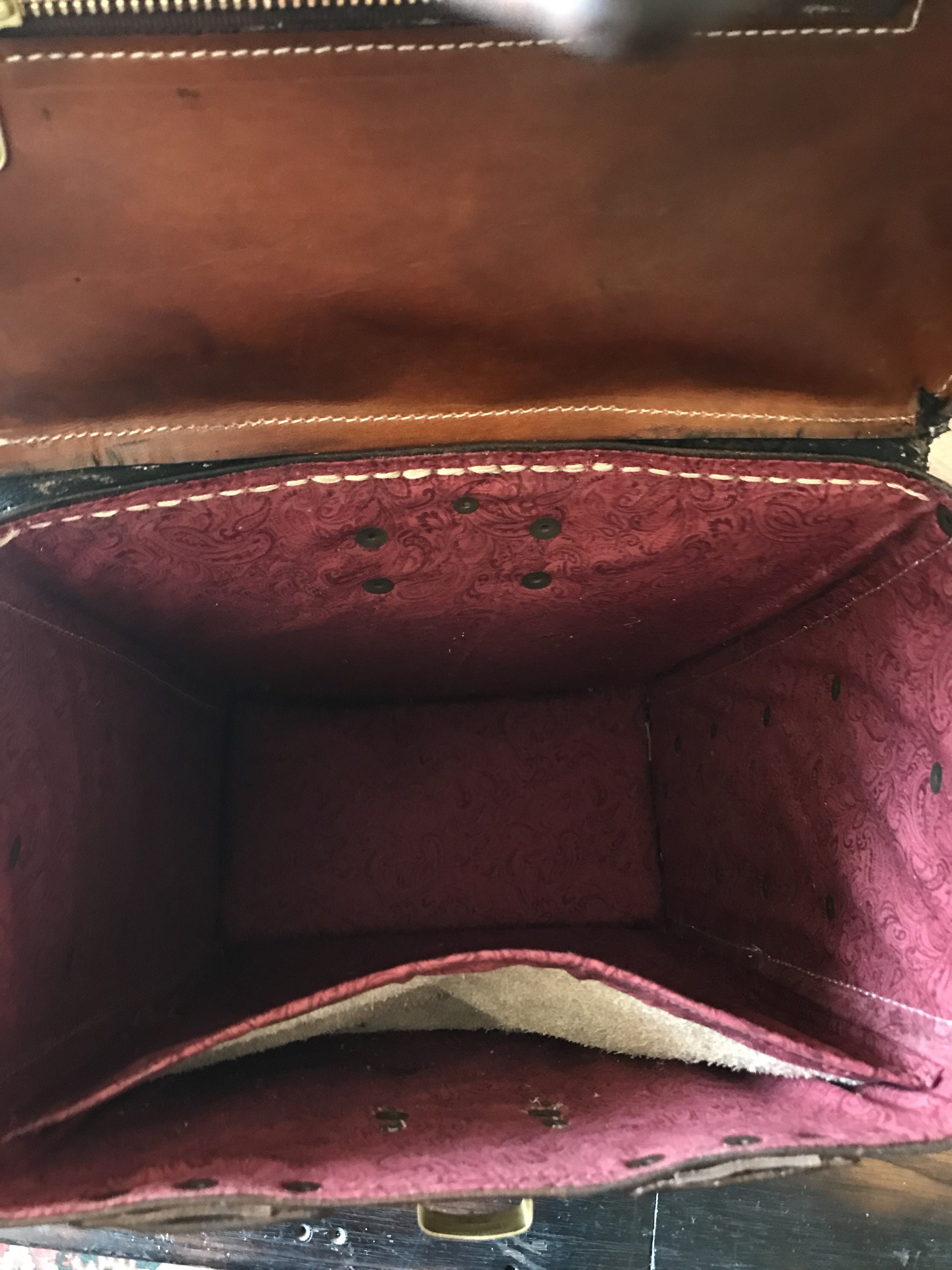 Leather Backpack, Steamer Pack, Backpack for Men, 15" Laptop Bag ...