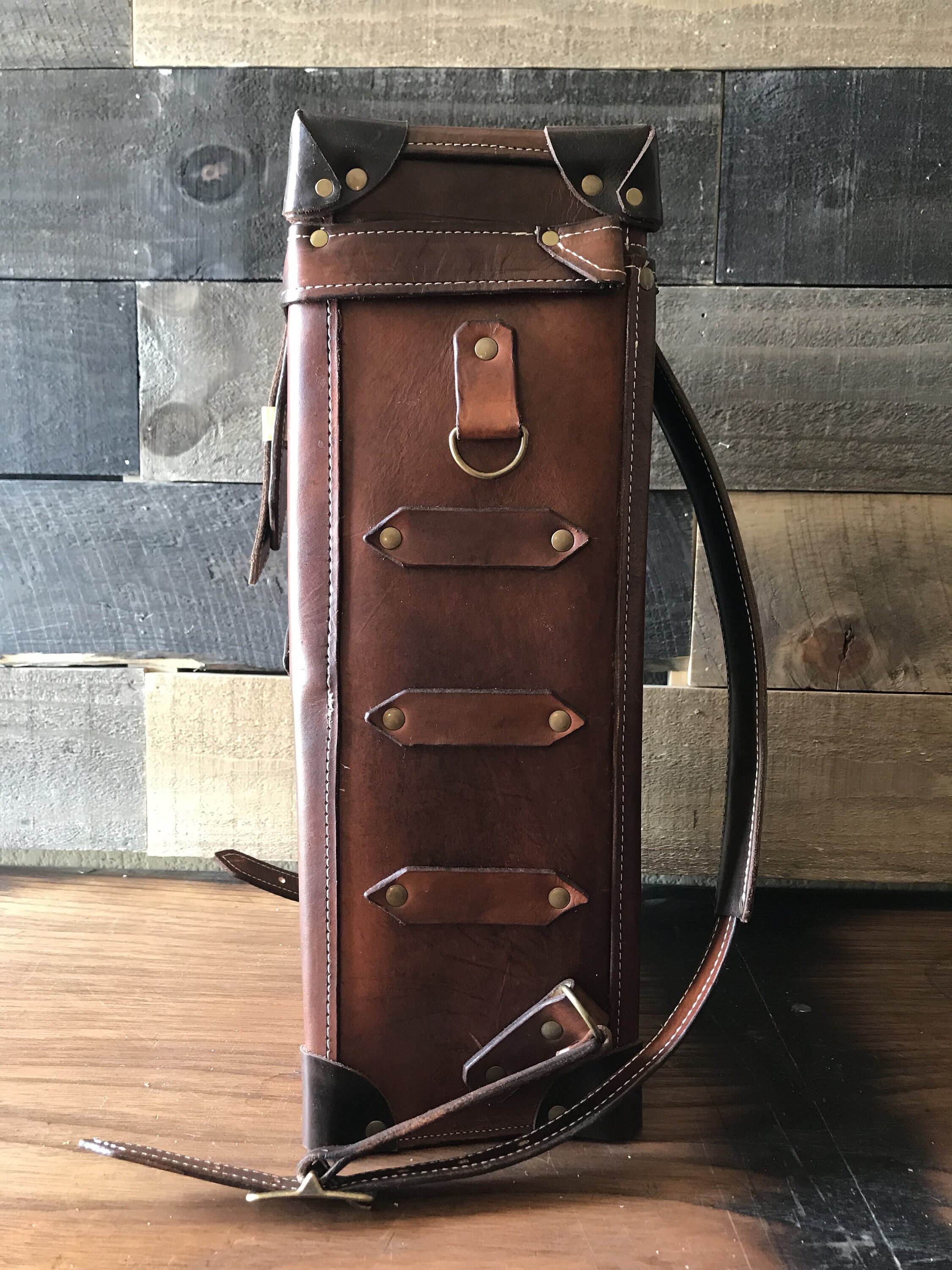 Leather Backpack, Steamer Pack, Backpack for Men, 15" Laptop Bag ...