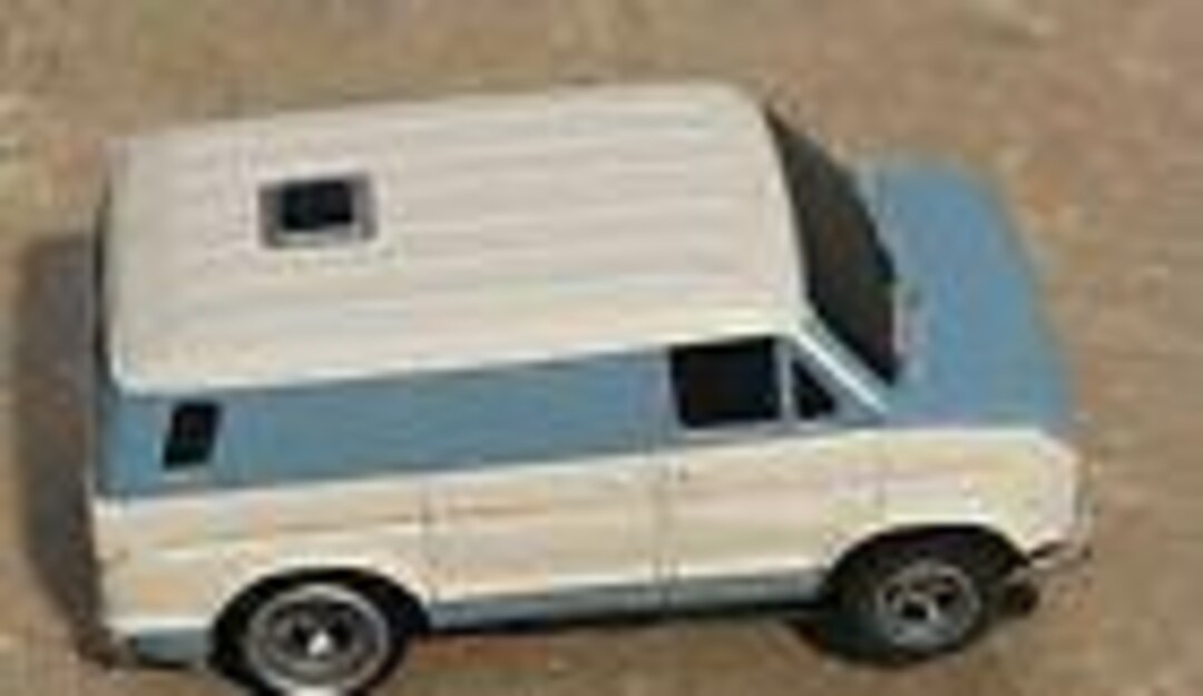 1970s AFX Ford Econoline Van HO Slot Car by Aurora - Etsy