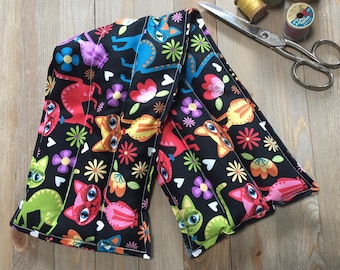 Flax Seed Rice Heating Pad, Hot Cold Pack, Microwaveable Heating Pad ...