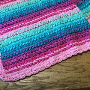 Crochet Baby Afghan Hairpin Lace Afghan Crochet Baby Blanket Handmade Blanket Baby Afghan Rainbow Baby Blanket Baby Shower Gift Etsy