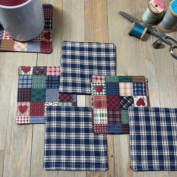 Quilt Coasters - Etsy