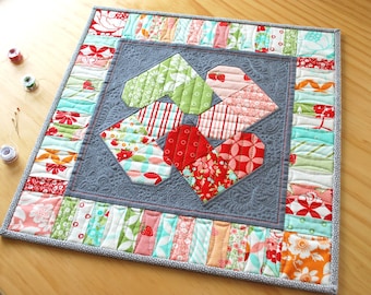 Year of Mini February Mini Quilt Pattern Download - Etsy