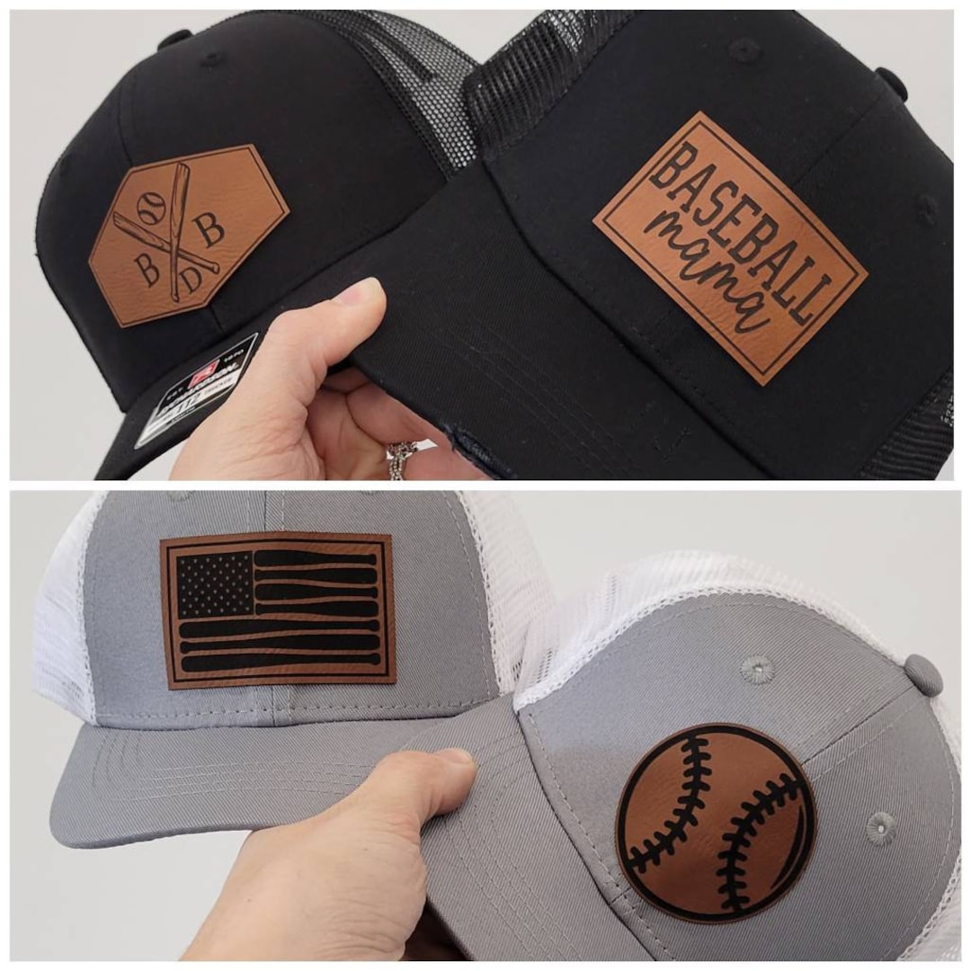 Baseball Leather Patch - Etsy