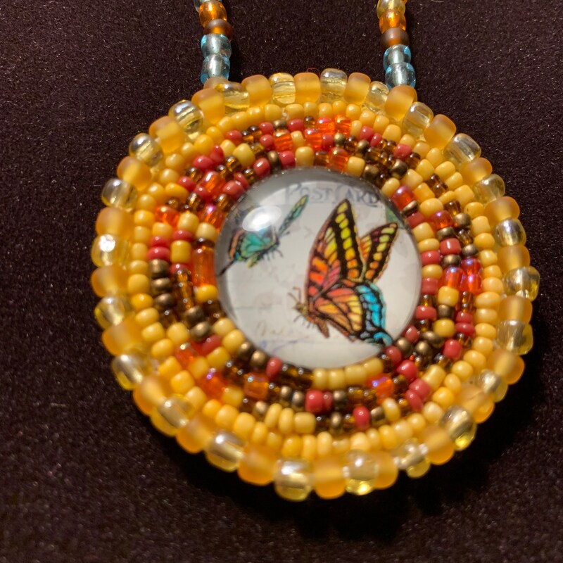 Beaded Medallion - Etsy