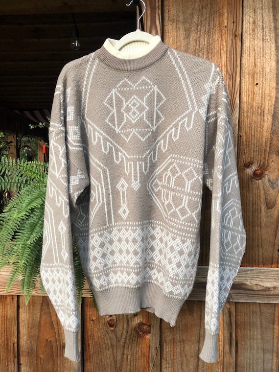 vintage aztec oversized - Gem