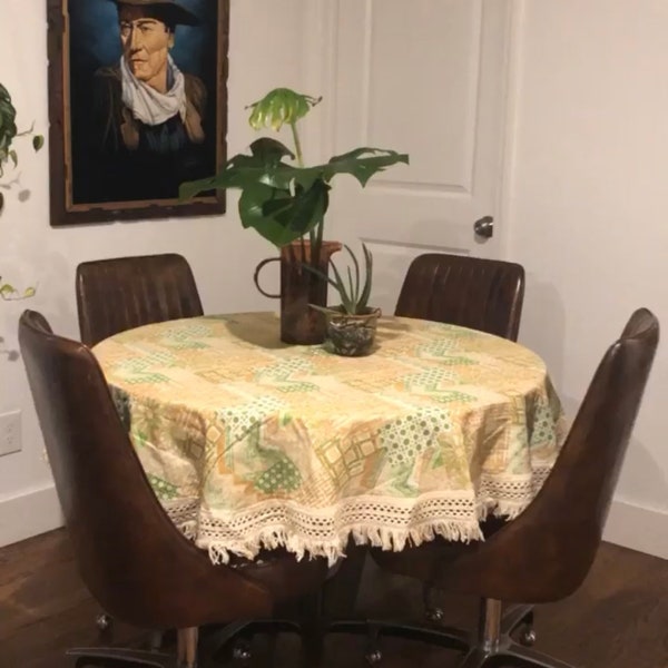 Vintage Table Cloth - Etsy