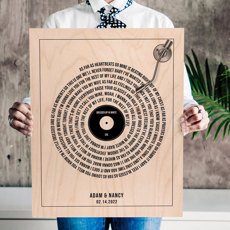 Song Lyrics Gift - 60+ Gift Ideas for 2025