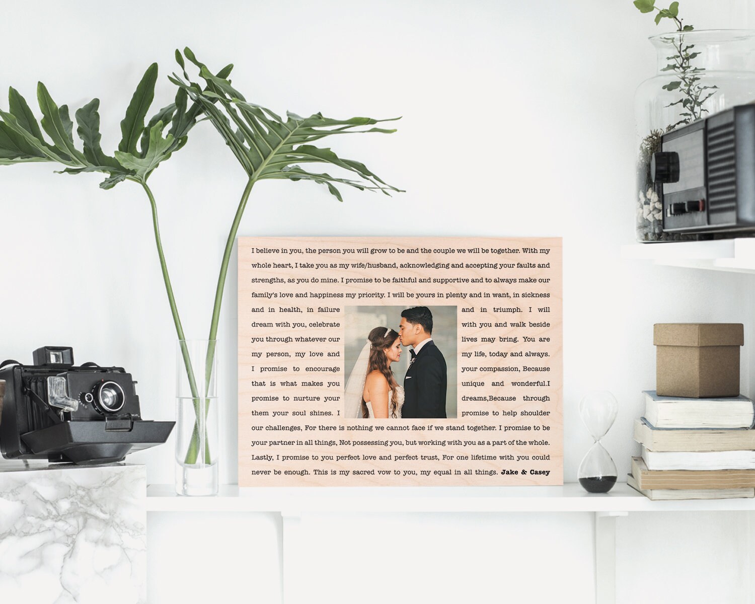 Wedding Song Lyric Art Frame Song Lyric Frame Custom Wedding - Etsy