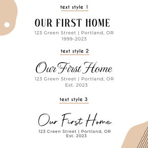 Custom Home Portrait Housewarming Gift First Home Gift Drawing From ...