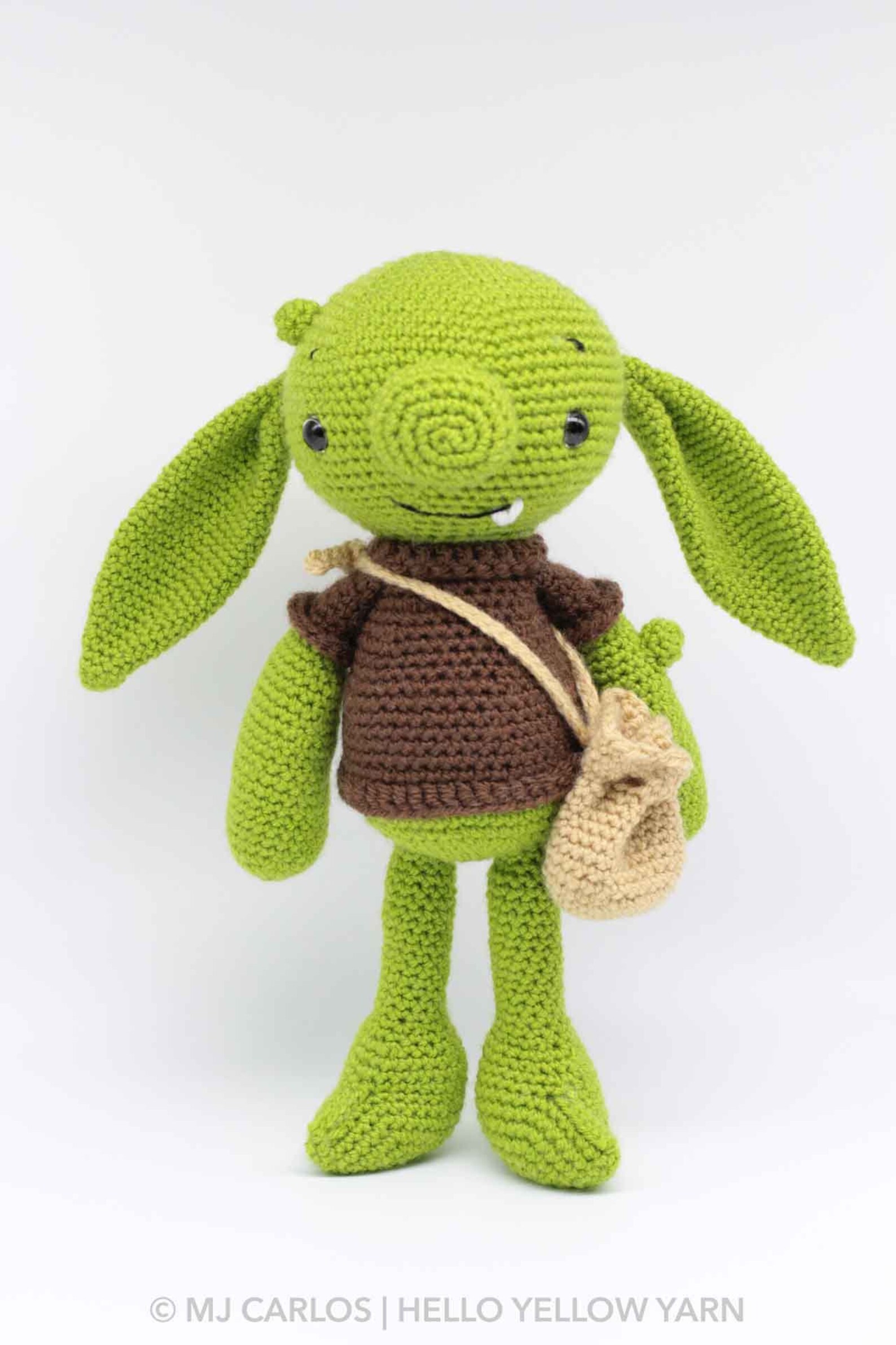 Crochet Amigurumi Fantasy Goblin PATTERN ONLY Pinch Pdf - Etsy