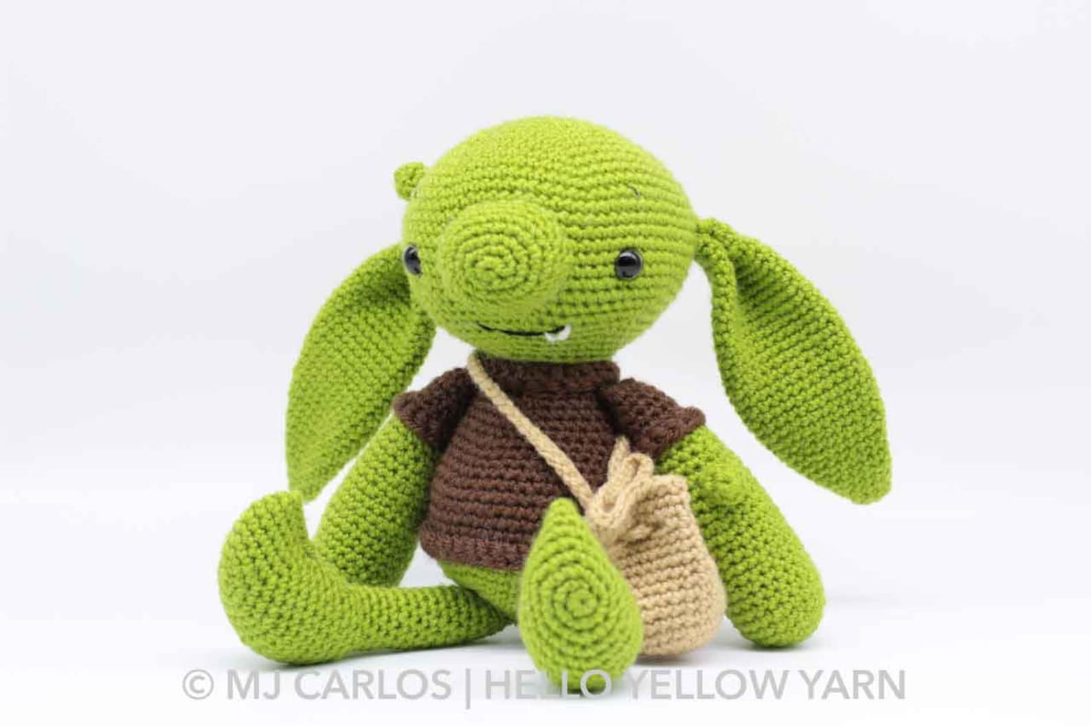 Crochet Amigurumi Fantasy Goblin PATTERN ONLY Pinch Pdf - Etsy