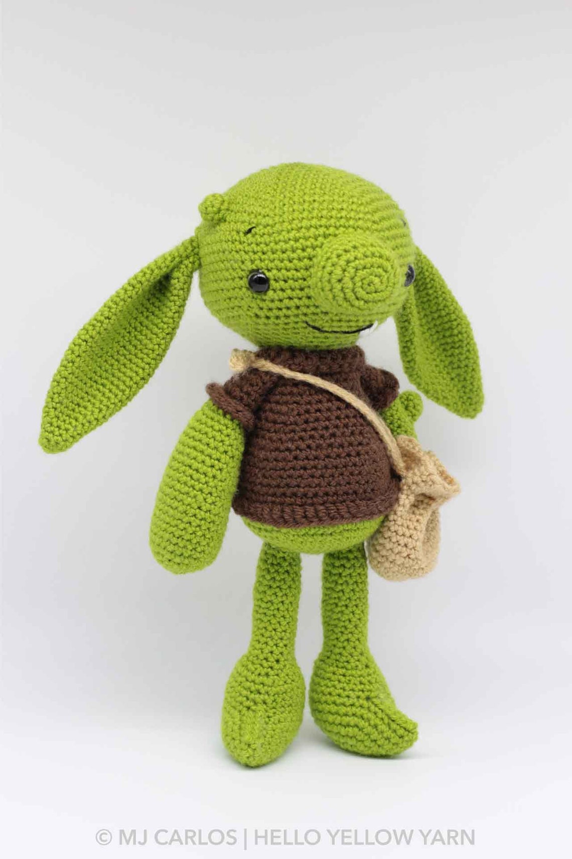 Crochet Amigurumi Fantasy Goblin PATTERN ONLY Pinch Pdf - Etsy