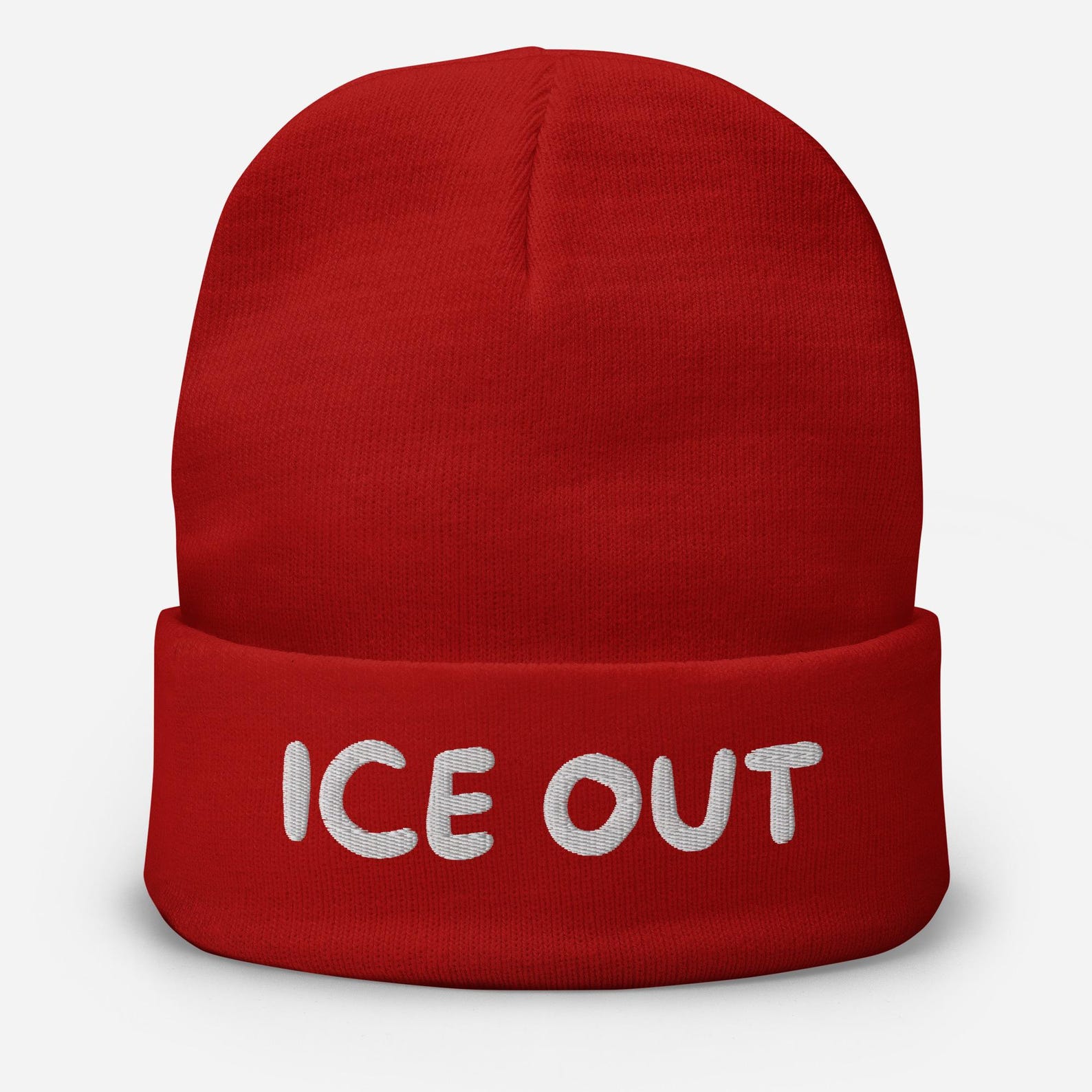 Ice Out Now Hat, Winter Anti-ice Beanie - Etsy