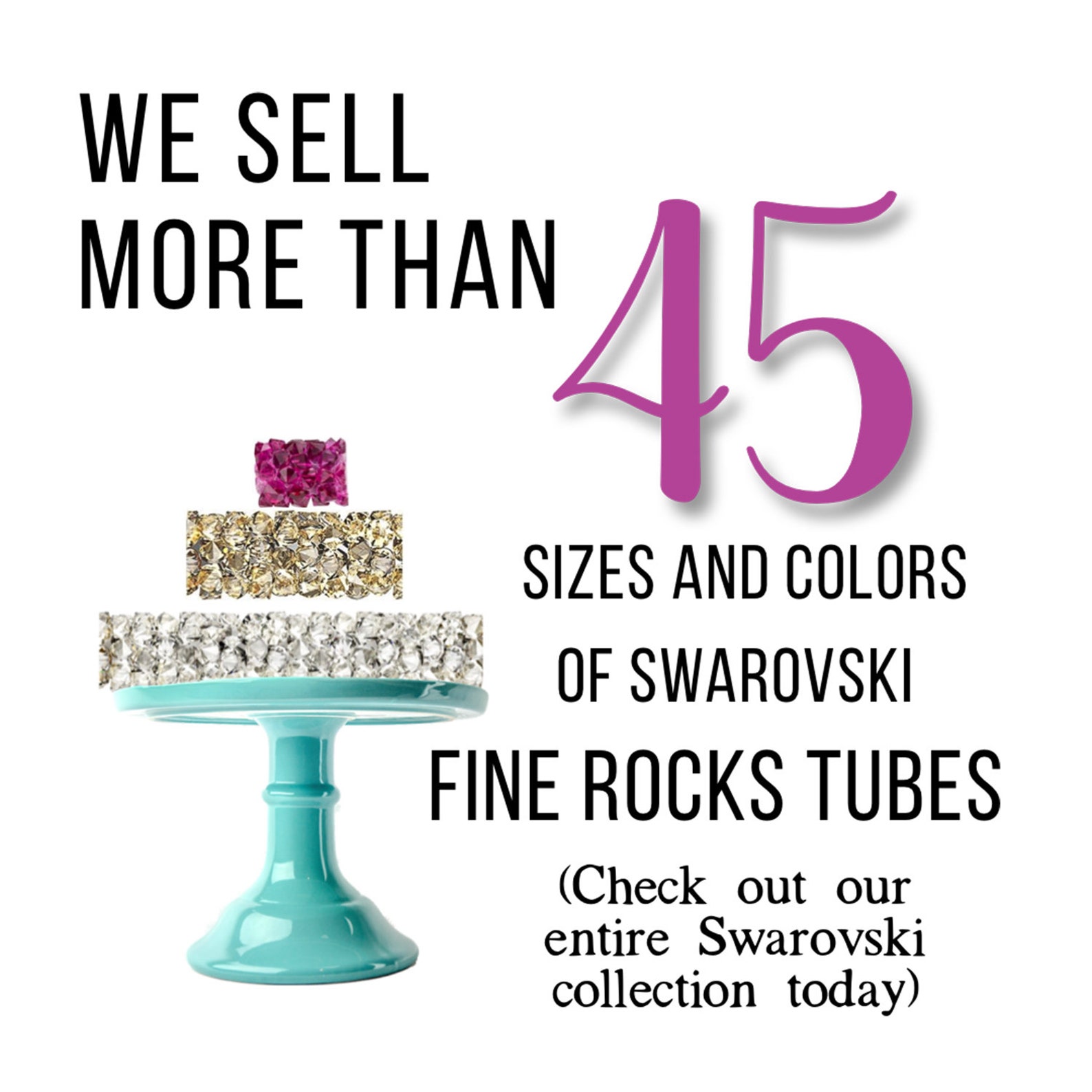 15mm Swarovski Lt Siam Fine Rocks Tube Beads No Ending - Etsy