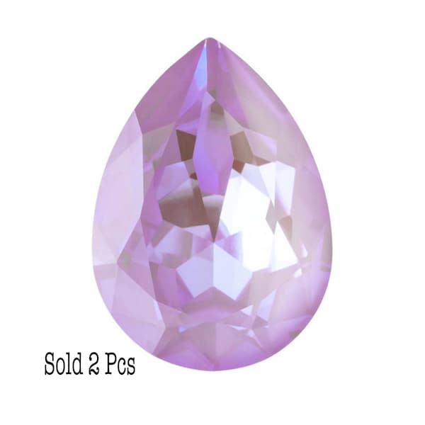 Swarovski Pear - Etsy