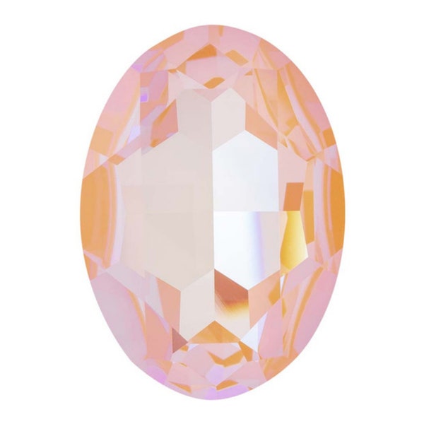 Peach Swarovski Crystals - Etsy