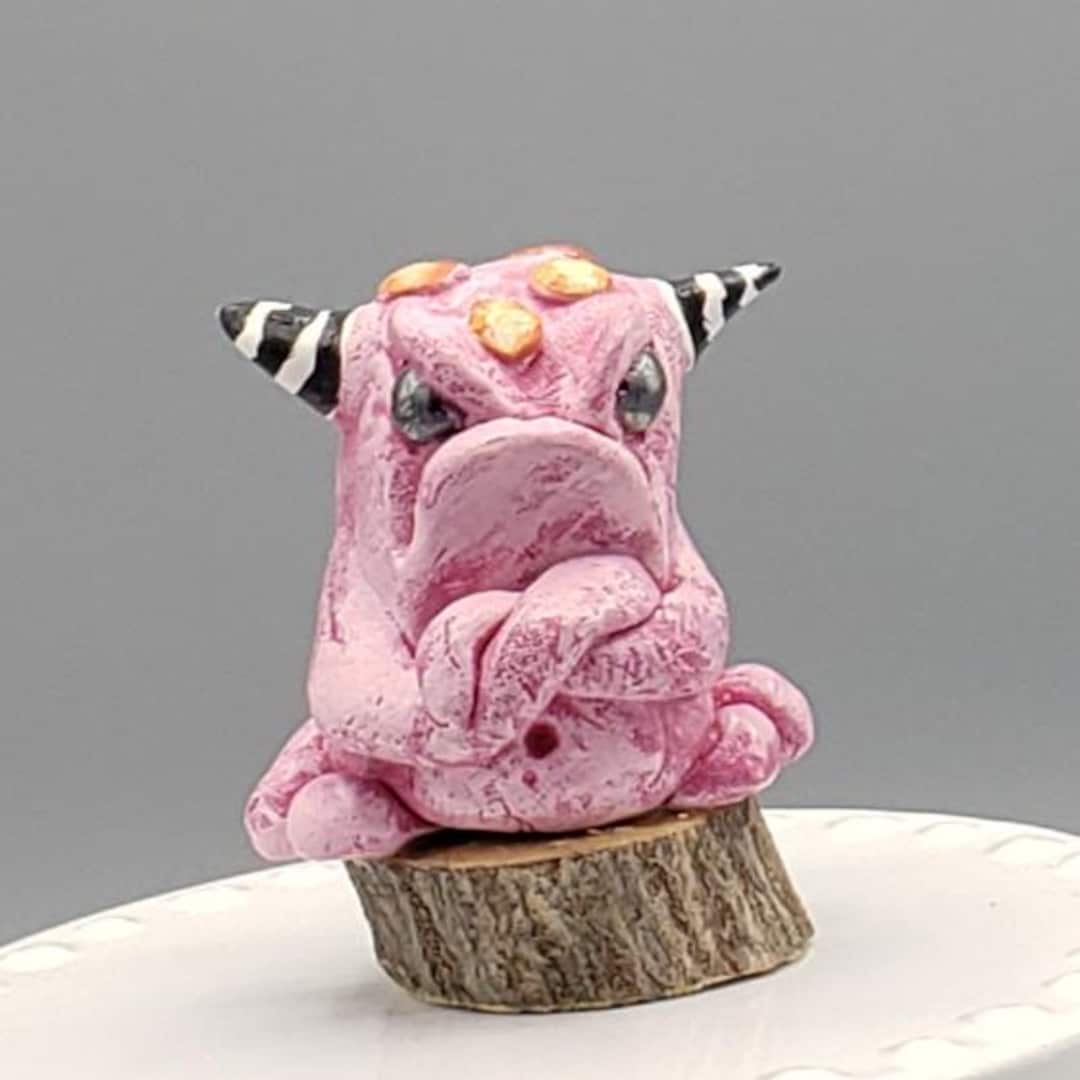 Grumps on Stumps, Grunpy Monster, Art, Funny, Sculpture, Cute, Gift ...