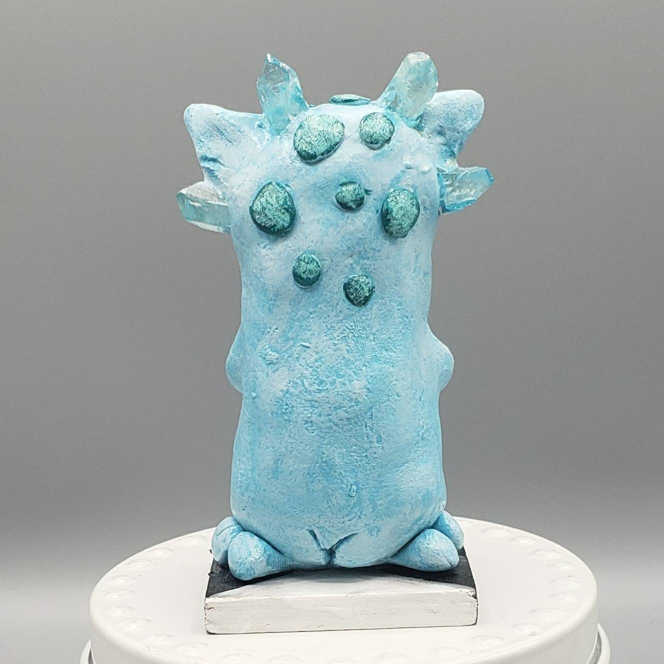 Blue Monster Cute Monster Crystal Overbite Sweet Gift Funny - Etsy